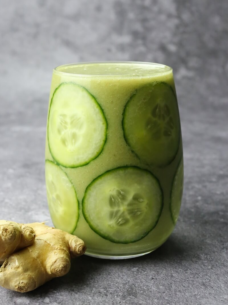 Ginger Cucumber Detox Smoothie