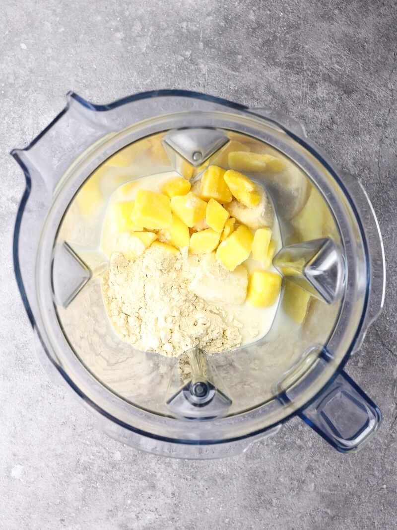Vanilla Mango Protein Smoothie