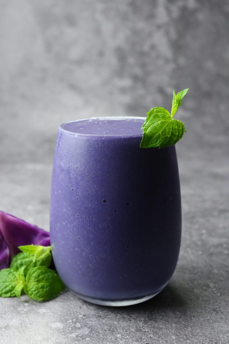 Berry Purple Cabbage Smoothie