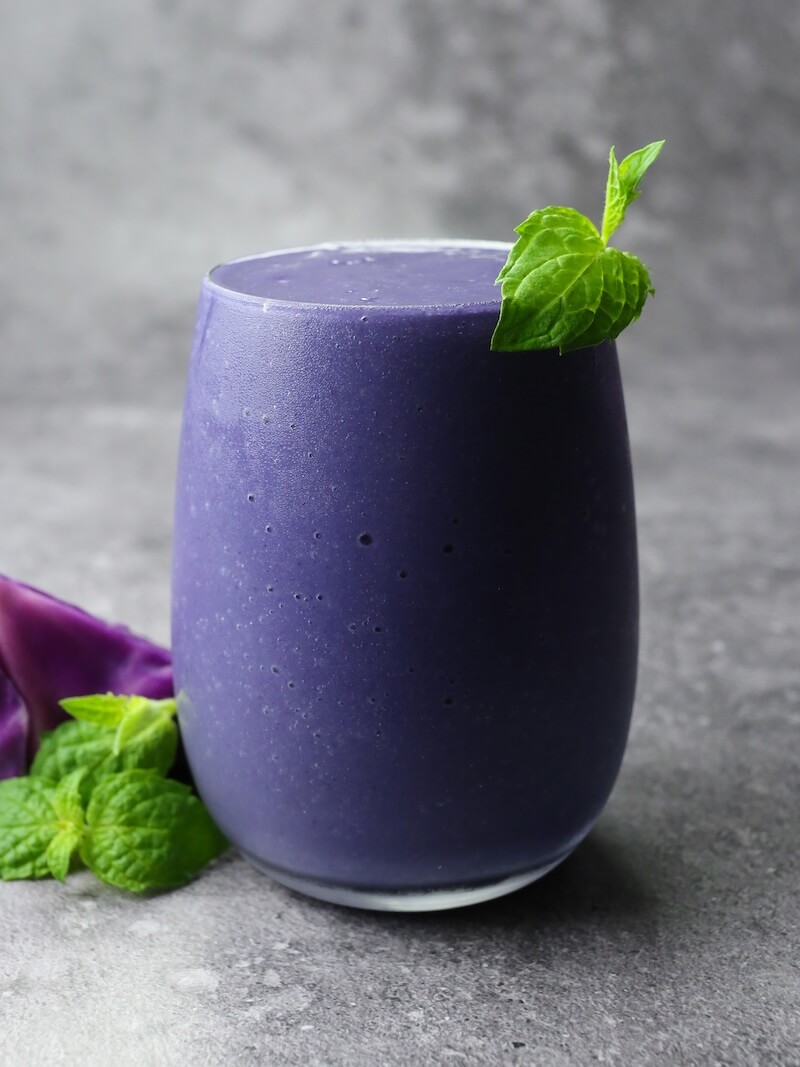 Berry Purple Cabbage Smoothie