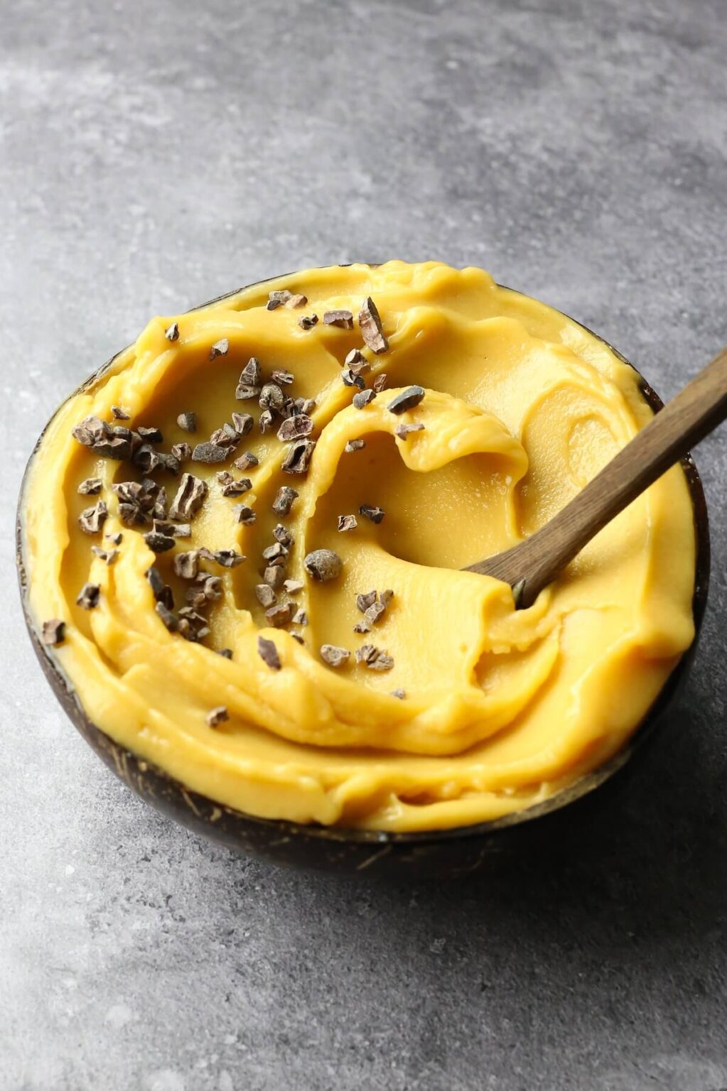 Thick Papaya Smoothie Bowl